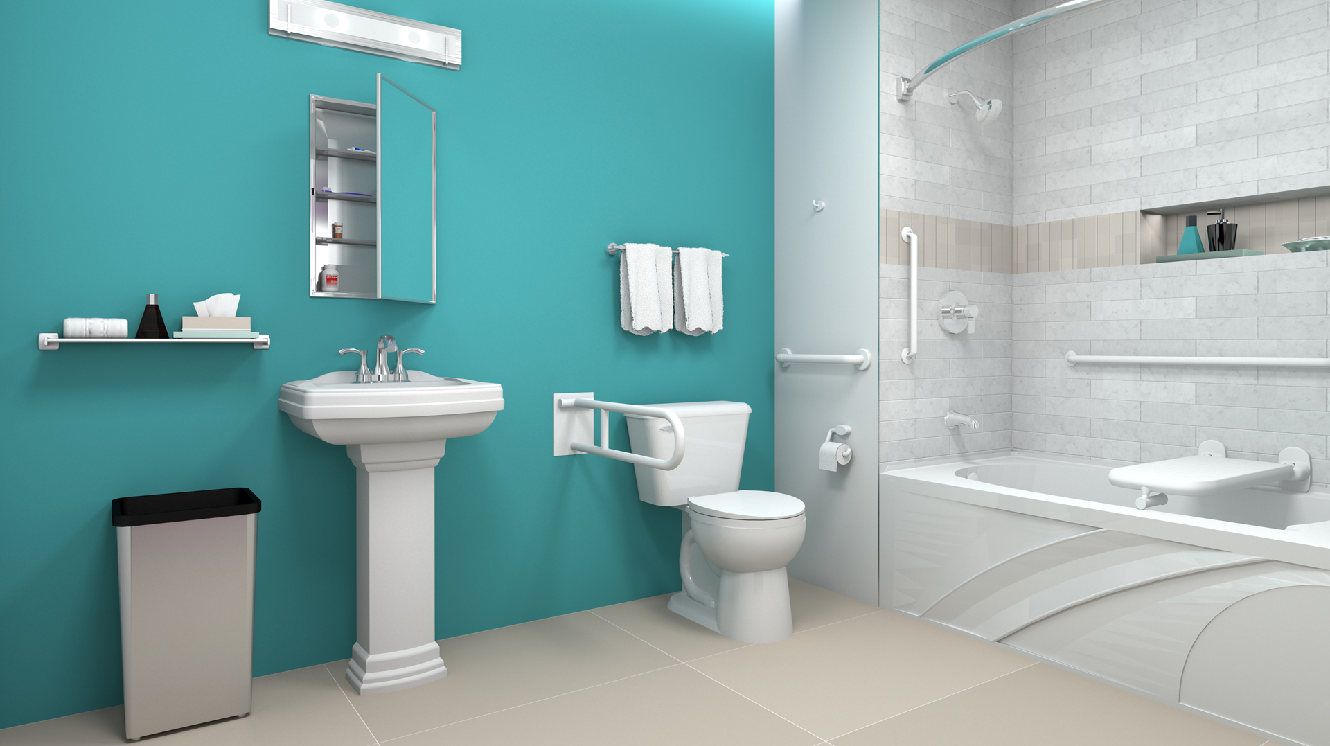 Bobrick Bathroom Accessories Bobrick B 2621 C Fold Mini Paper Towel