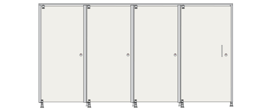 Evolve Cubicles - Exclusive for the Middle East | Bobrick