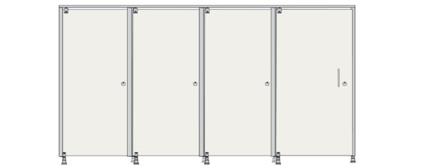 Evolve Cubicles - Exclusive for the Middle East | Bobrick