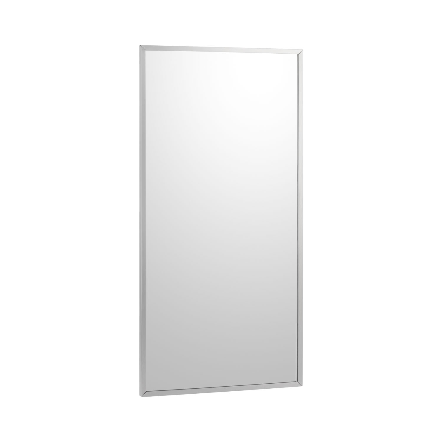 B-165 Series Channel-Frame Mirror, Bright Polished Frame | Bobrick