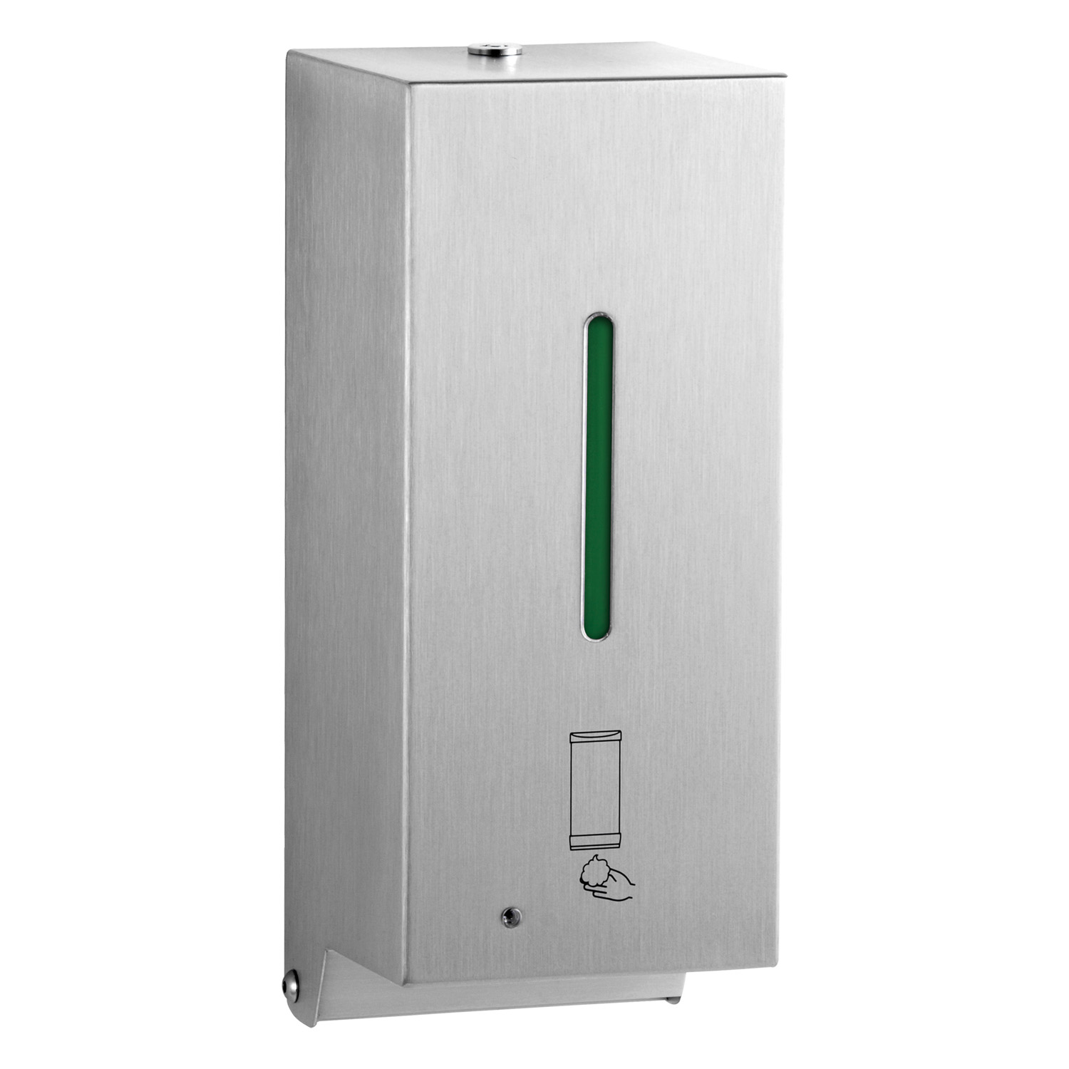 B-2013 Surface-Mounted Automatic Foam Soap Dispenser, Satin Finish, 27 ...