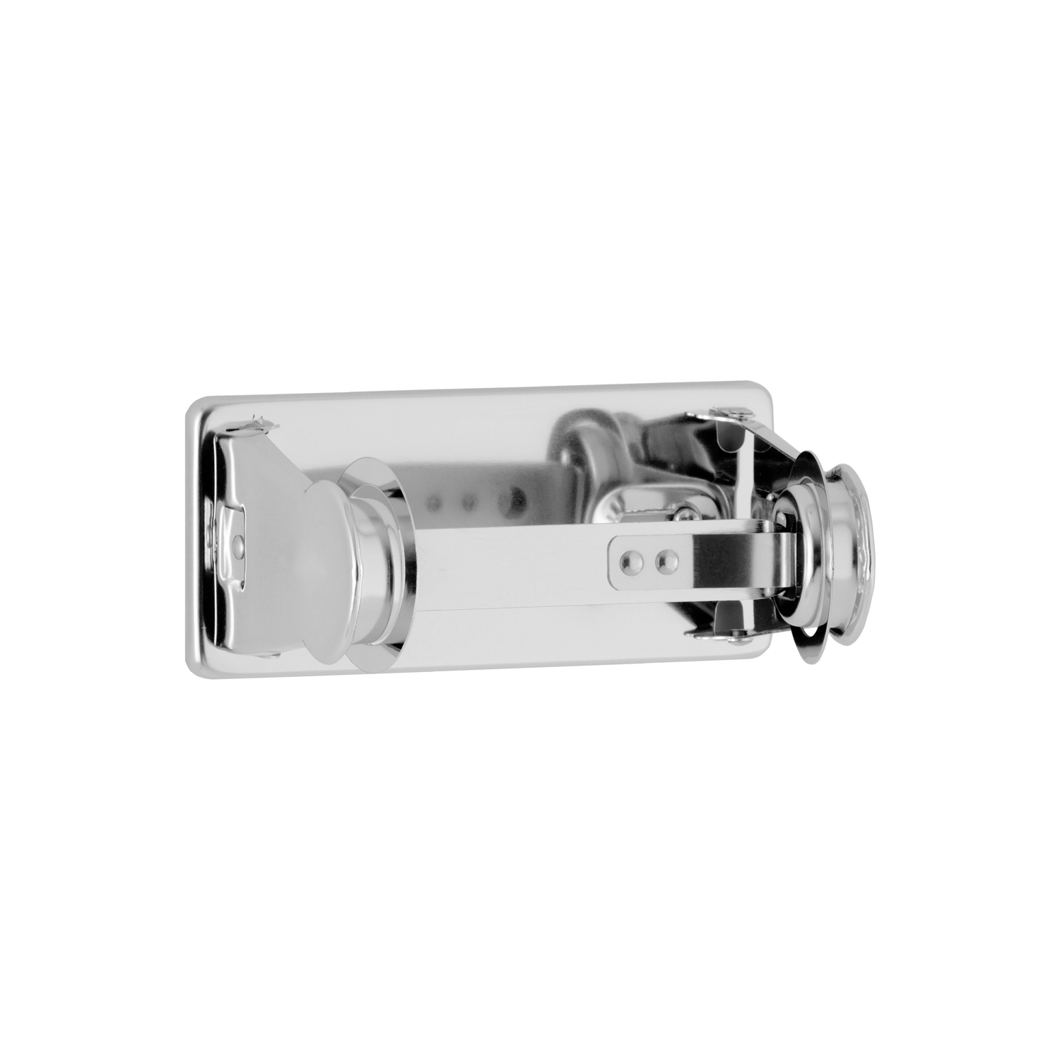 B-264 Surface-Mounted Vandal-Resistant Toilet Tissue Dispenser, Bright ...