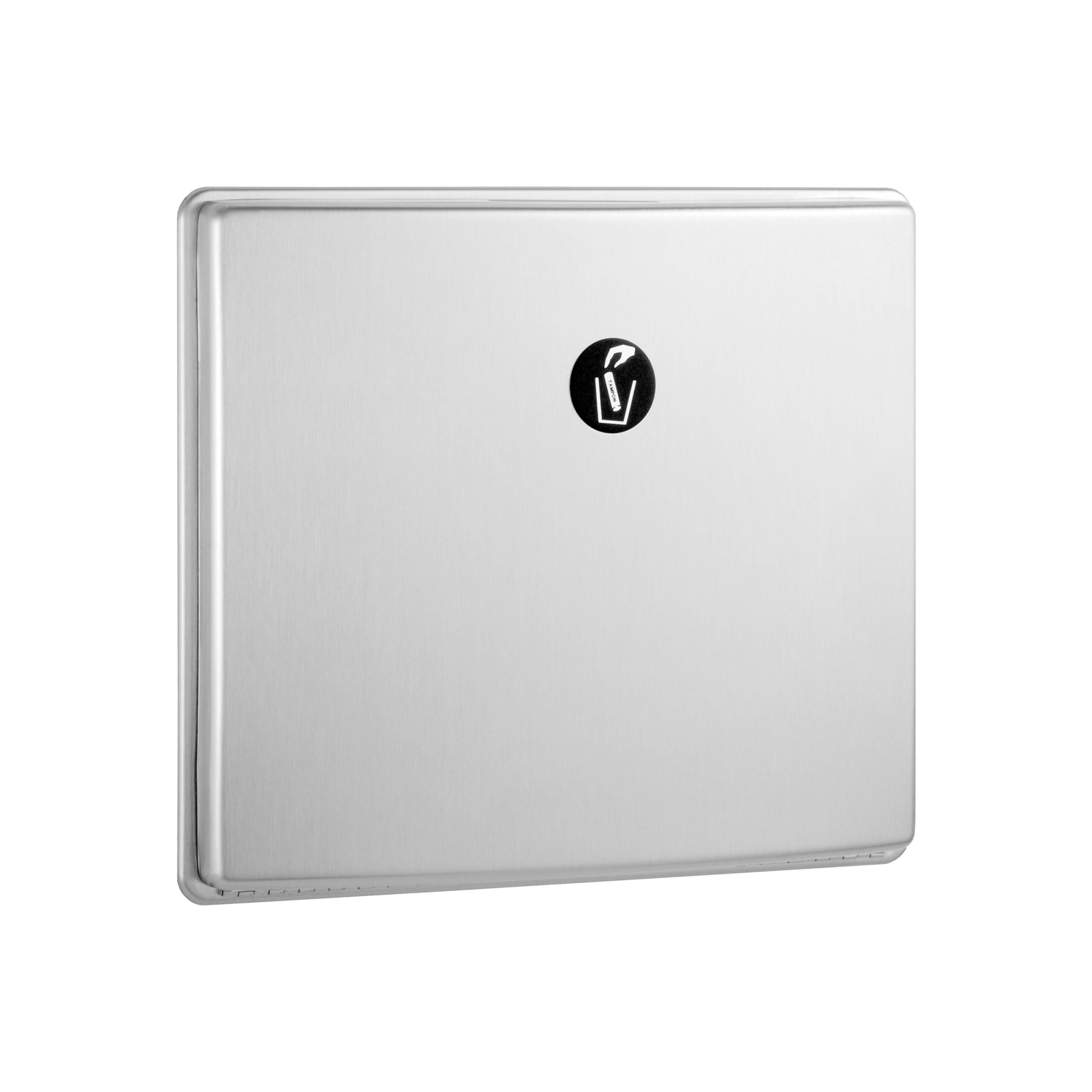 B-4354 Partition-Mounted Sanitary Napkin Disposal, Satin Finish, 0.7 ...