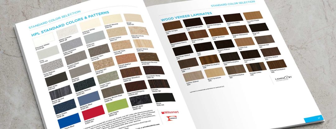 Standard Colors, Patterns & Woodgrains | Bobrick